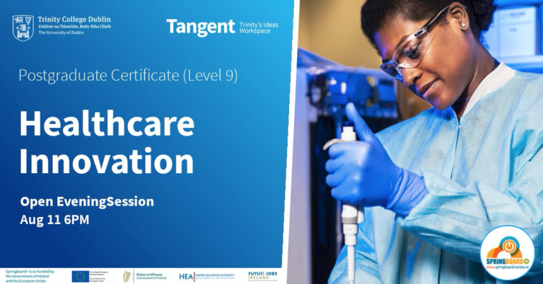 Tangent, Trinity’s Ideas Workspace Postgrad Certificate in Healthcare ...